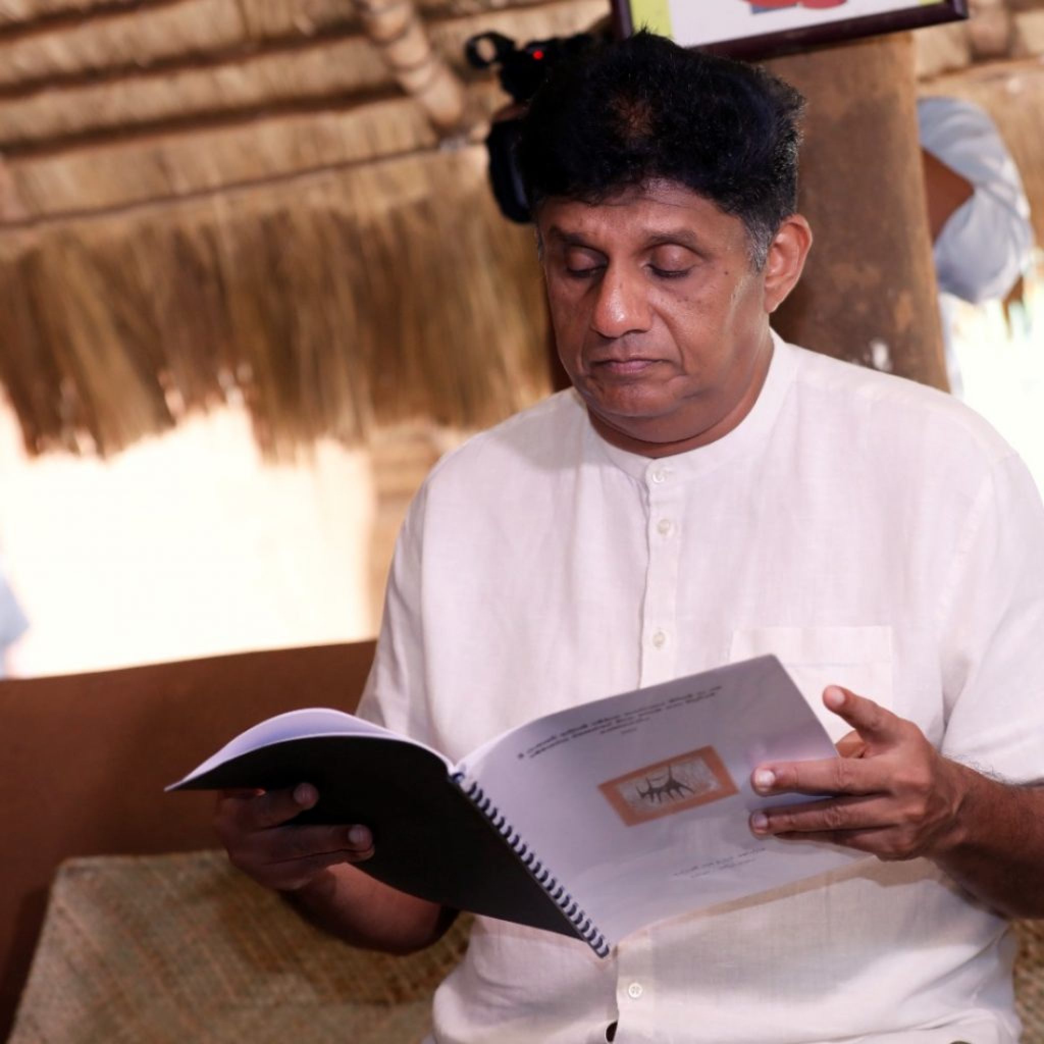 Sajith Premadasa met with the Adivasi Chief in Dabana (VIDEO & PHOTOS ...