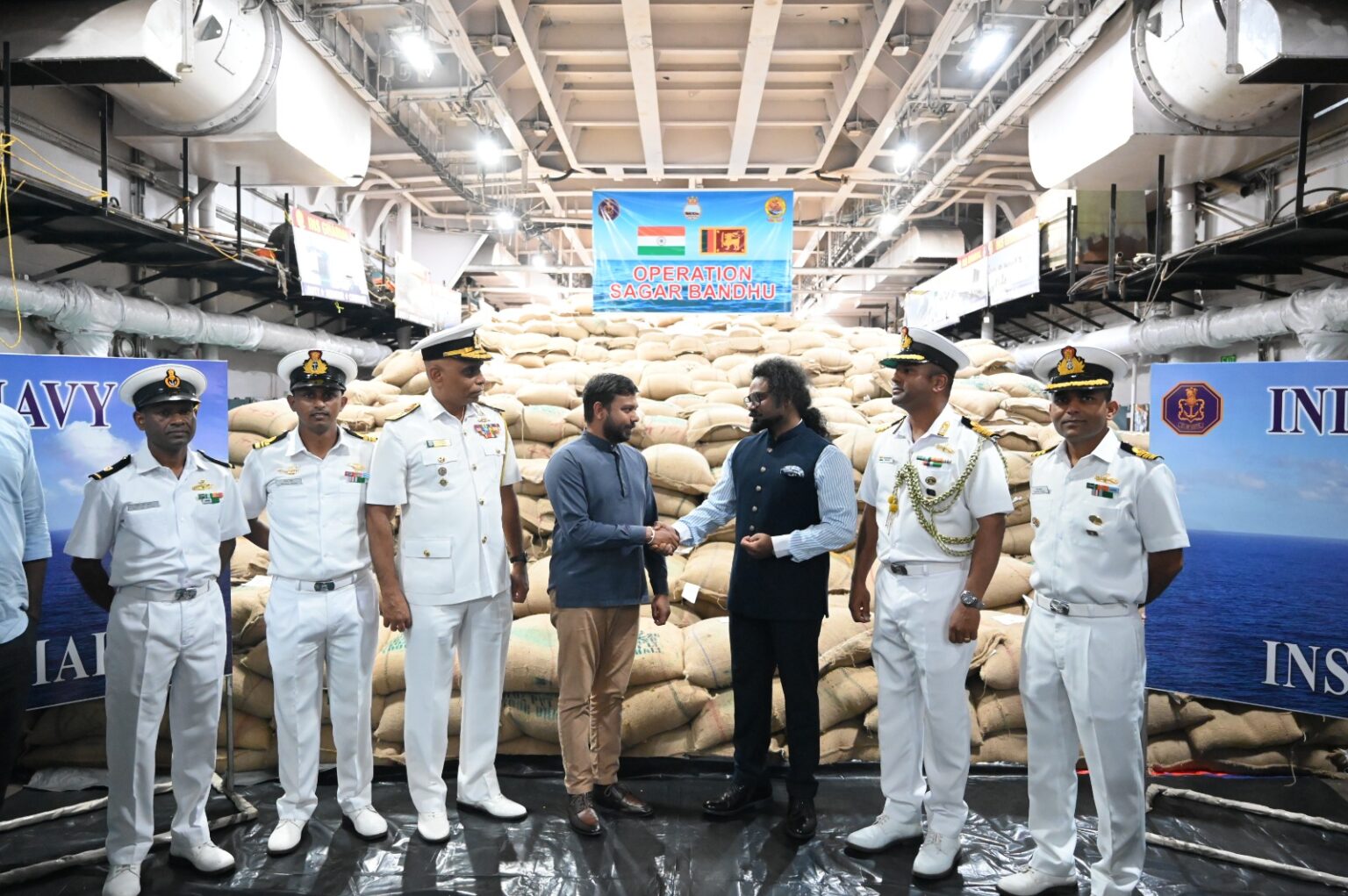 Operation Sagar Bandhu Delivers: 1,000-Tonne Relief Shipment from Tamil ...