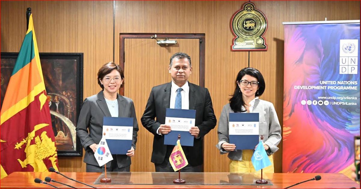 Government of Korea Partners with UNDP to Tackle Sri Lanka’s Waste ...