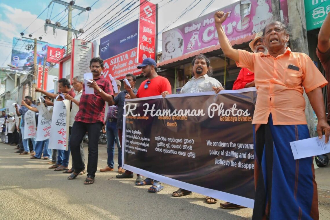 Protest in Jaffna Demands Gotabaya Rajapaksa Appear in Court Over ...