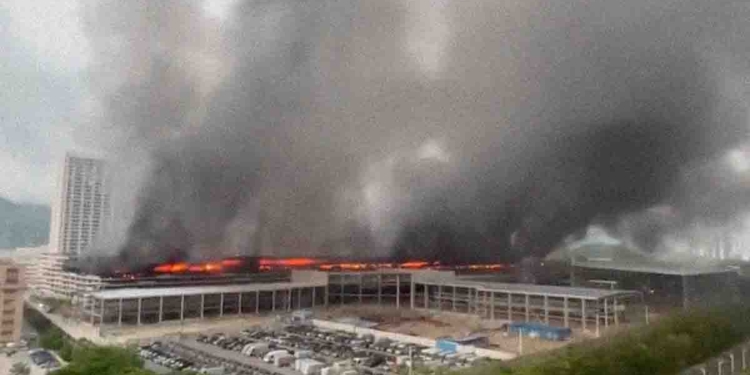 Major Fire Breaks Out at BYD Headquarters in China - Sri Lanka News Update